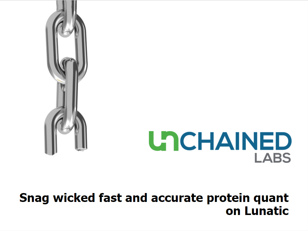Snag wicked fast and accurate protein quant on Lunatic - unchainedlabs